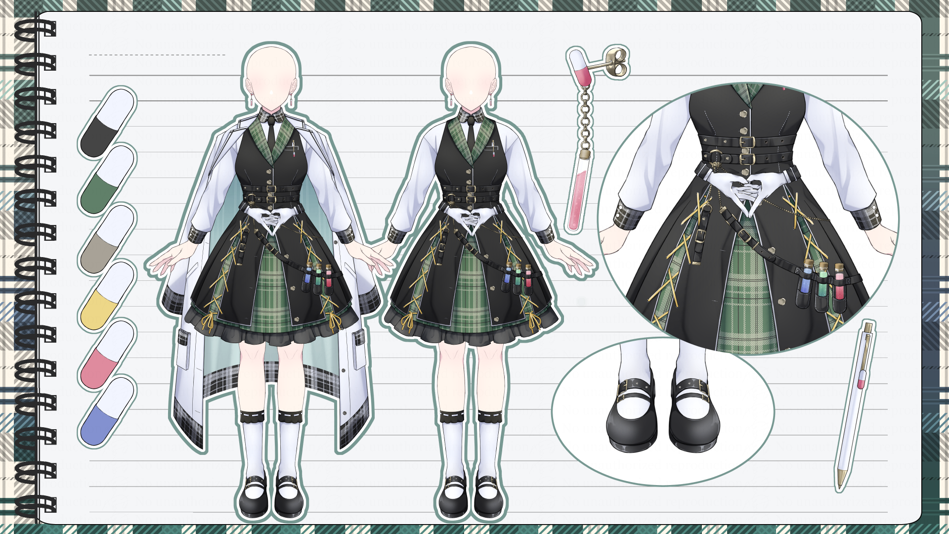 衣装デザイン ご依頼作品 | 作品 | ENRAI - ポートフォリオEC