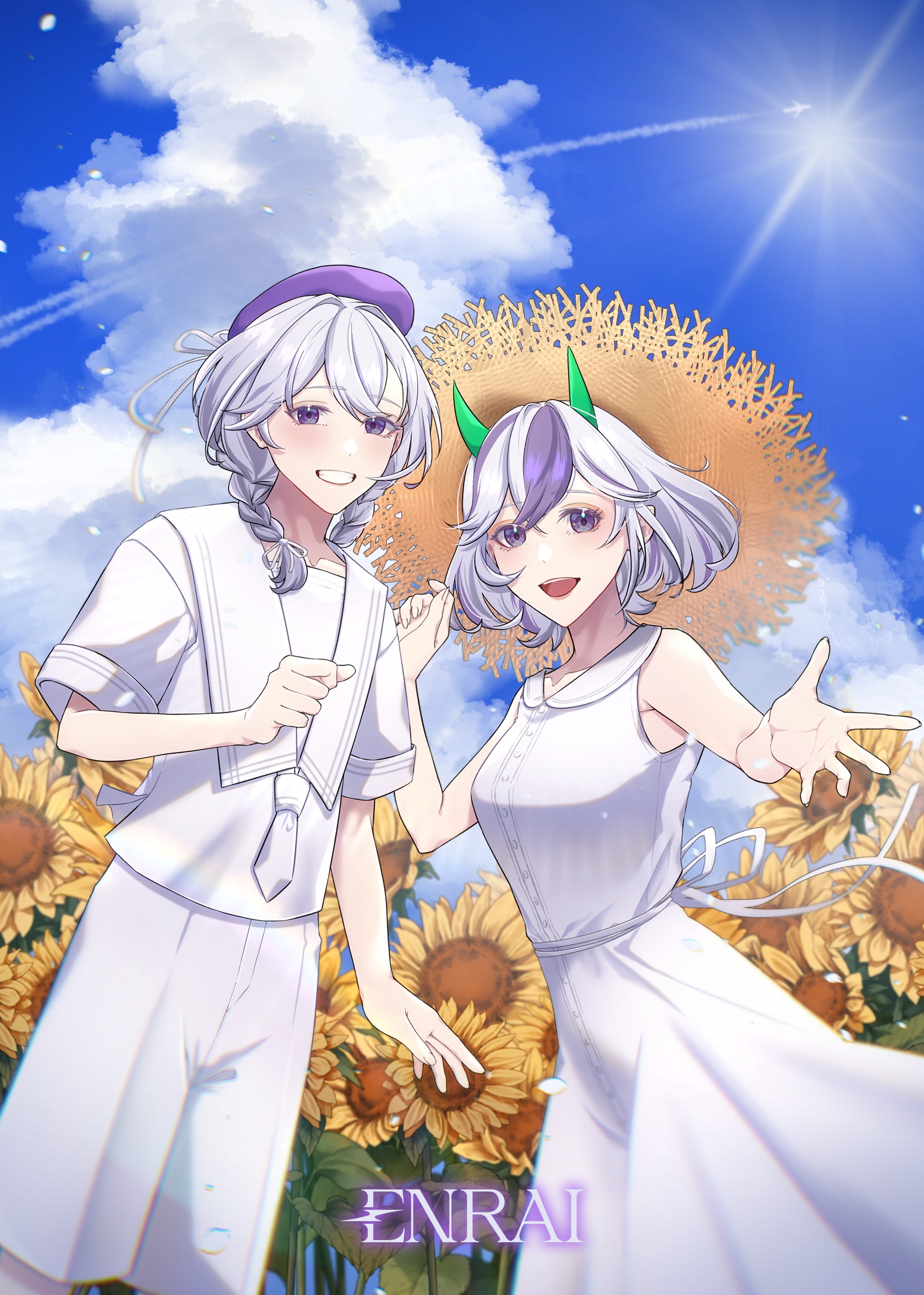 ENRAI公式2025暑中見舞いイラストコンテスト 応募作品 | 作品 | ENRAI - ポートフォリオEC