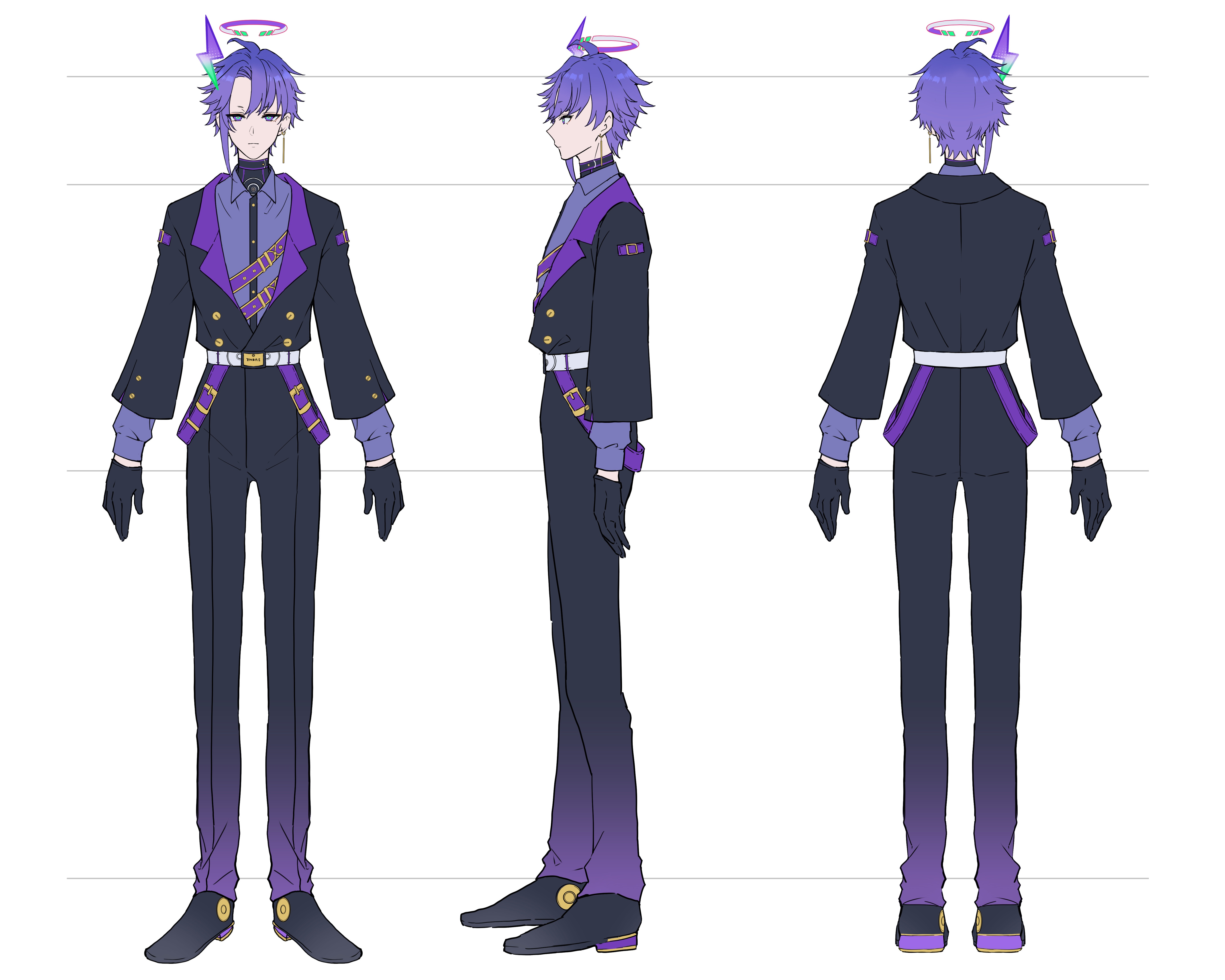 遠雷燕（ENRAIメインキャラクターデザインコンテスト応募作品） | 作品 | ENRAI - ポートフォリオEC